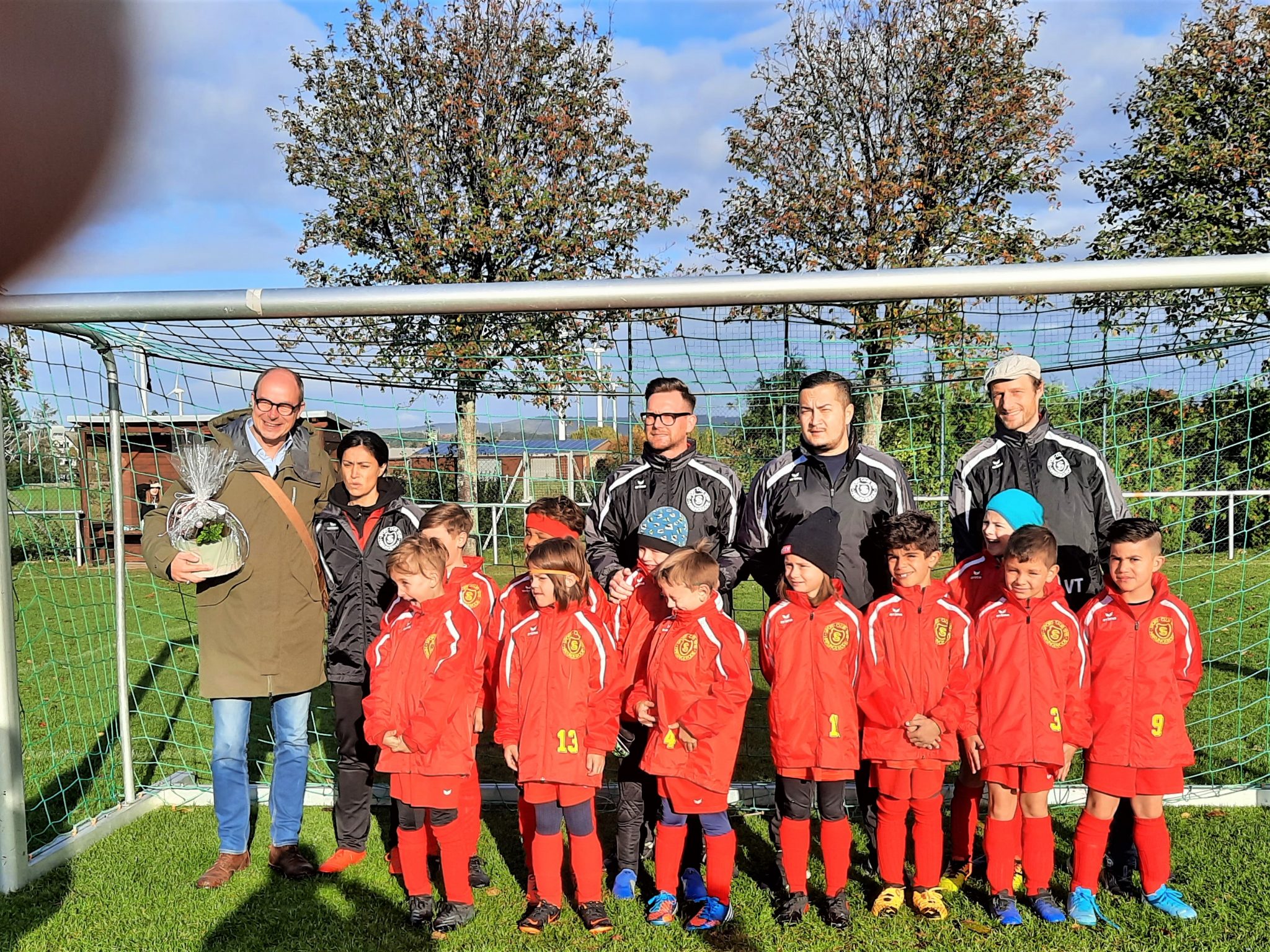 Regenjacken für die F-Junioren – Sport Club 1918 e.V. Harlingerode